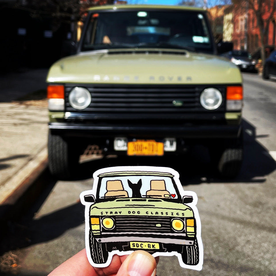 SDC Stickers - by Aaron Meshon – Stray Dog Classics